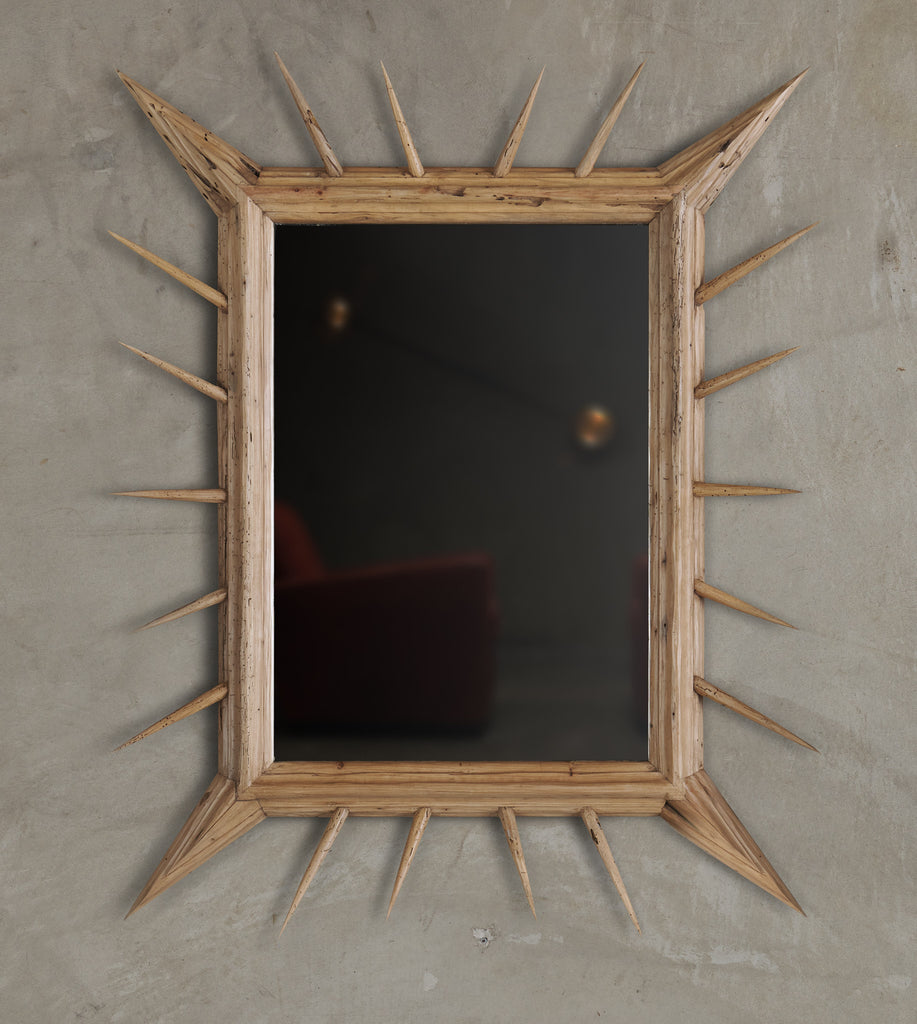 CHERAN SPIKED MIRROR FRAME BY MIKE DIAZ – Blackman Cruz
