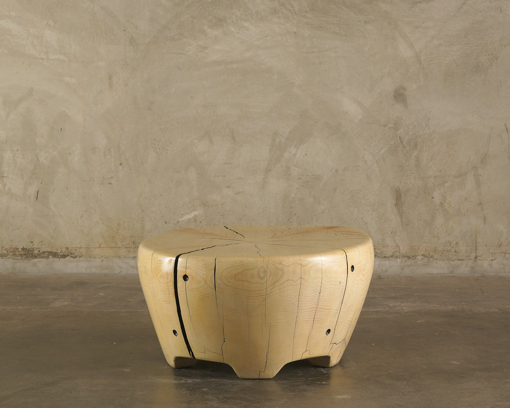 DAN POLLOCK IVORY CEDAR TABLE – Blackman Cruz