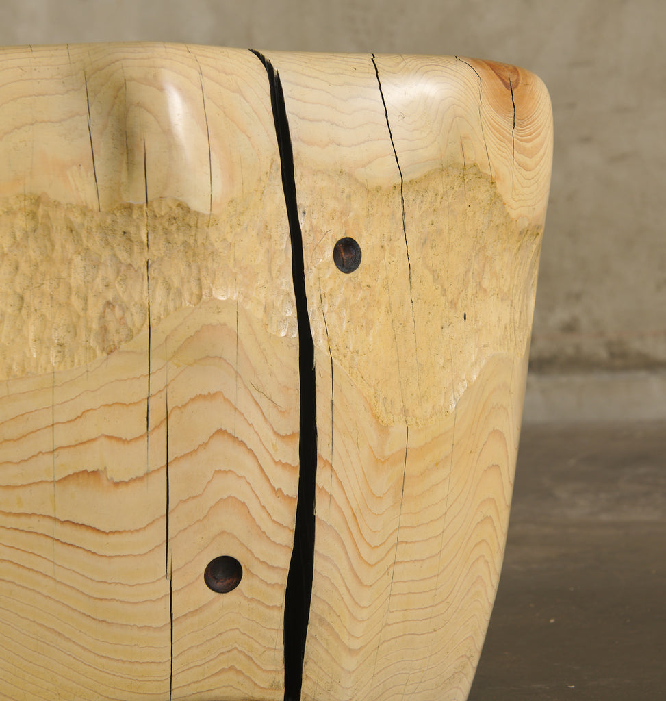 DAN POLLOCK IVORY CEDAR TABLE – Blackman Cruz