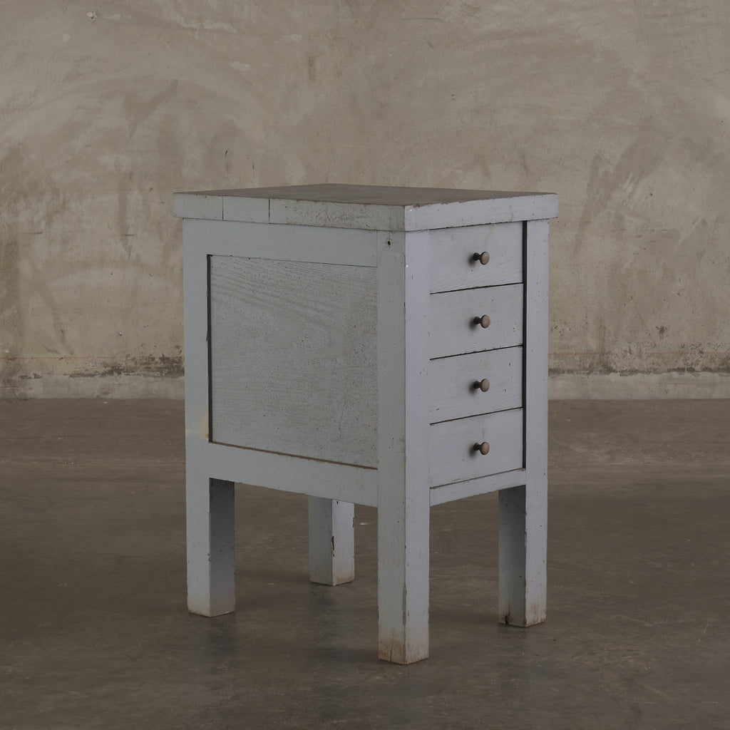 PAINTED 4-DRAWER SIDE CABINET – Blackman Cruz