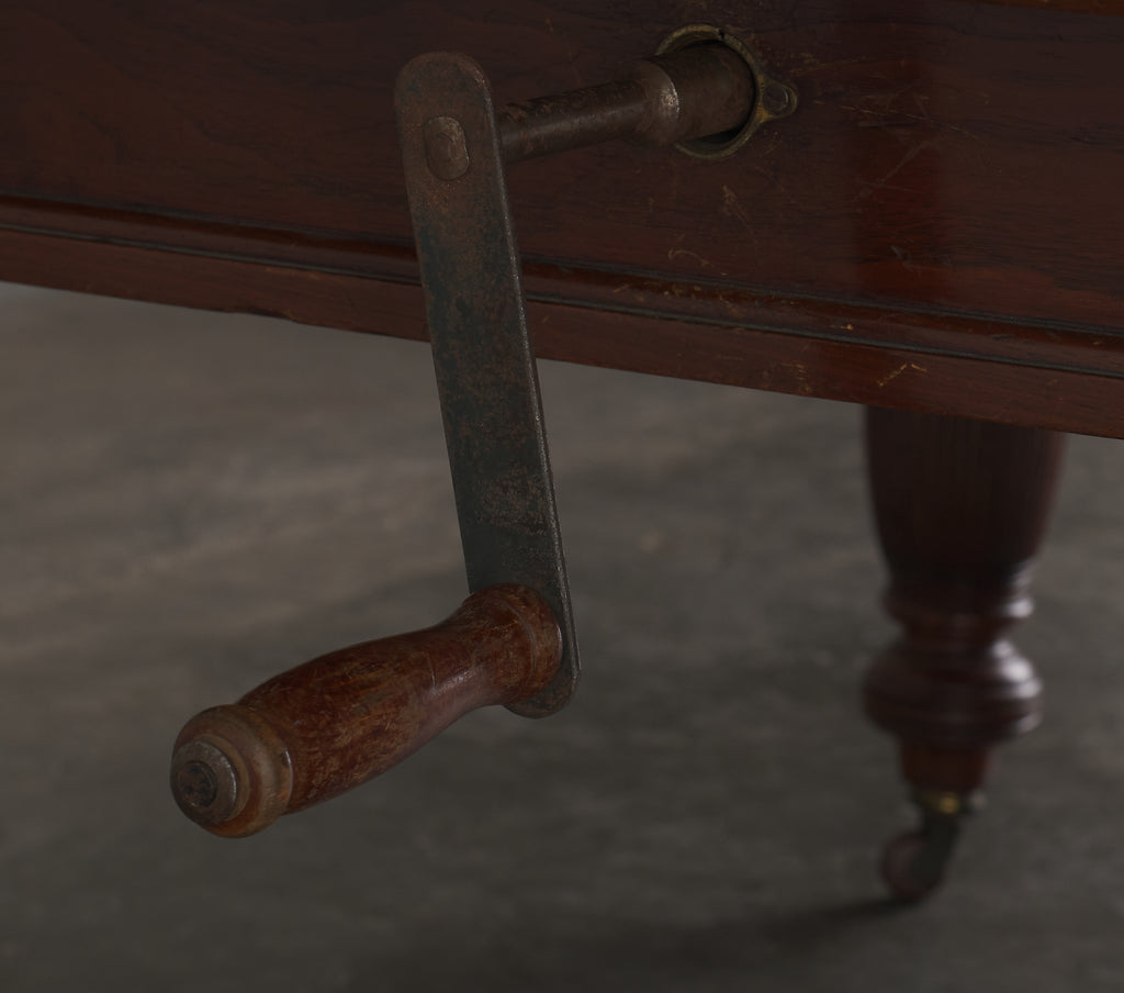 STEPHEN SONDHEIM'S VICTORIAN WALNUT EXTENSION DINING TABLE, CIRCA 1870 ...