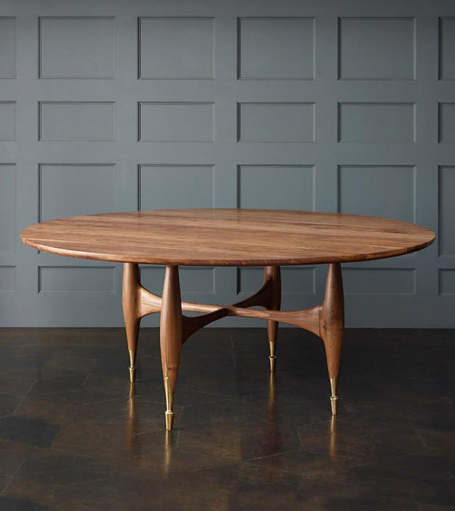 POLANCO DINING TABLE ROUND – Blackman Cruz