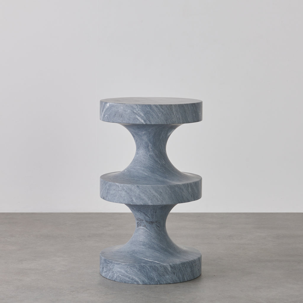 TRIPLE TIERED MARBLE SIDE TABLE(S) – Blackman Cruz